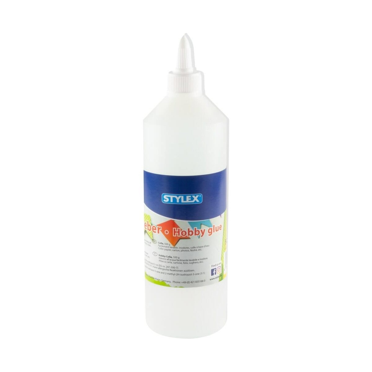 Lipici lichid transparent Stylex 500 g - eMAG.ro