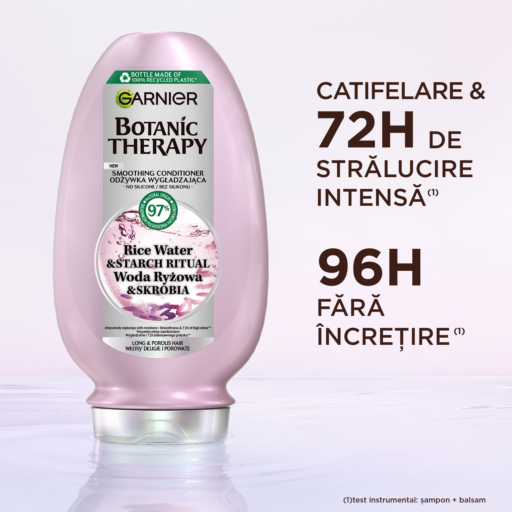 Balsam Garnier Botanic Therapy Rice Water pentru parul lung, 200 ml ...