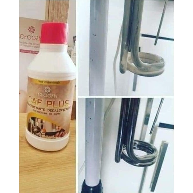 Decalcificator profesional pentru aparate de cafea, detartrant, CAF PLUS, Chogan, 375 ml - eMAG.ro
