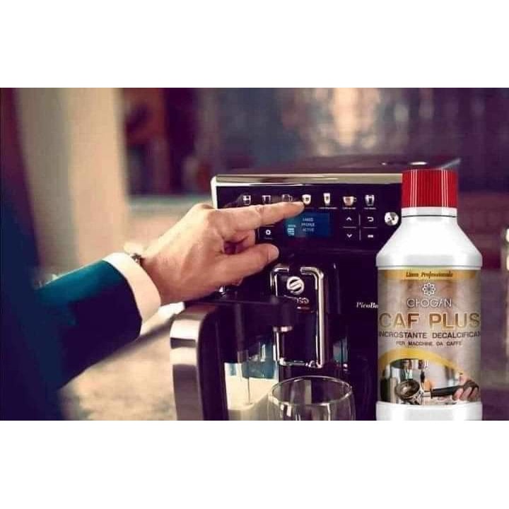 Decalcificator profesional pentru aparate de cafea, detartrant, CAF PLUS, Chogan, 375 ml - eMAG.ro