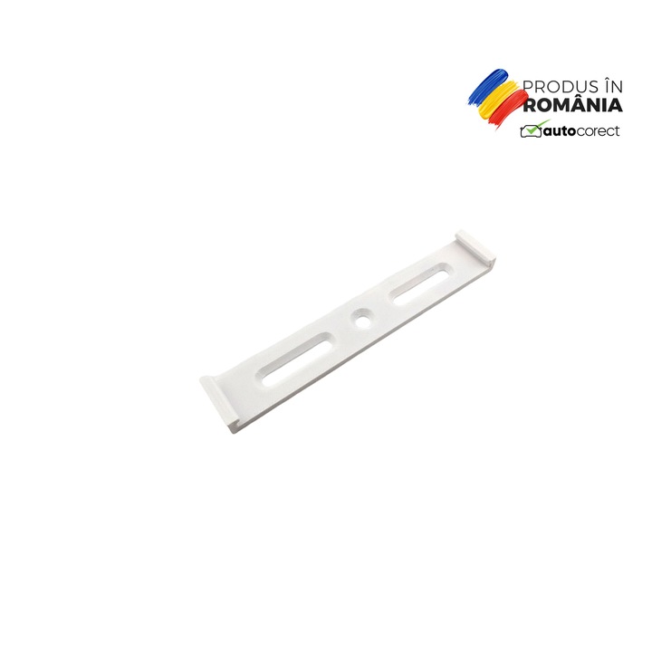 Set suport numere auto ultra slim autocorect® alb - eMAG.ro