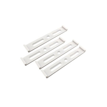 Set suport numere auto ultra slim autocorect® alb - eMAG.ro