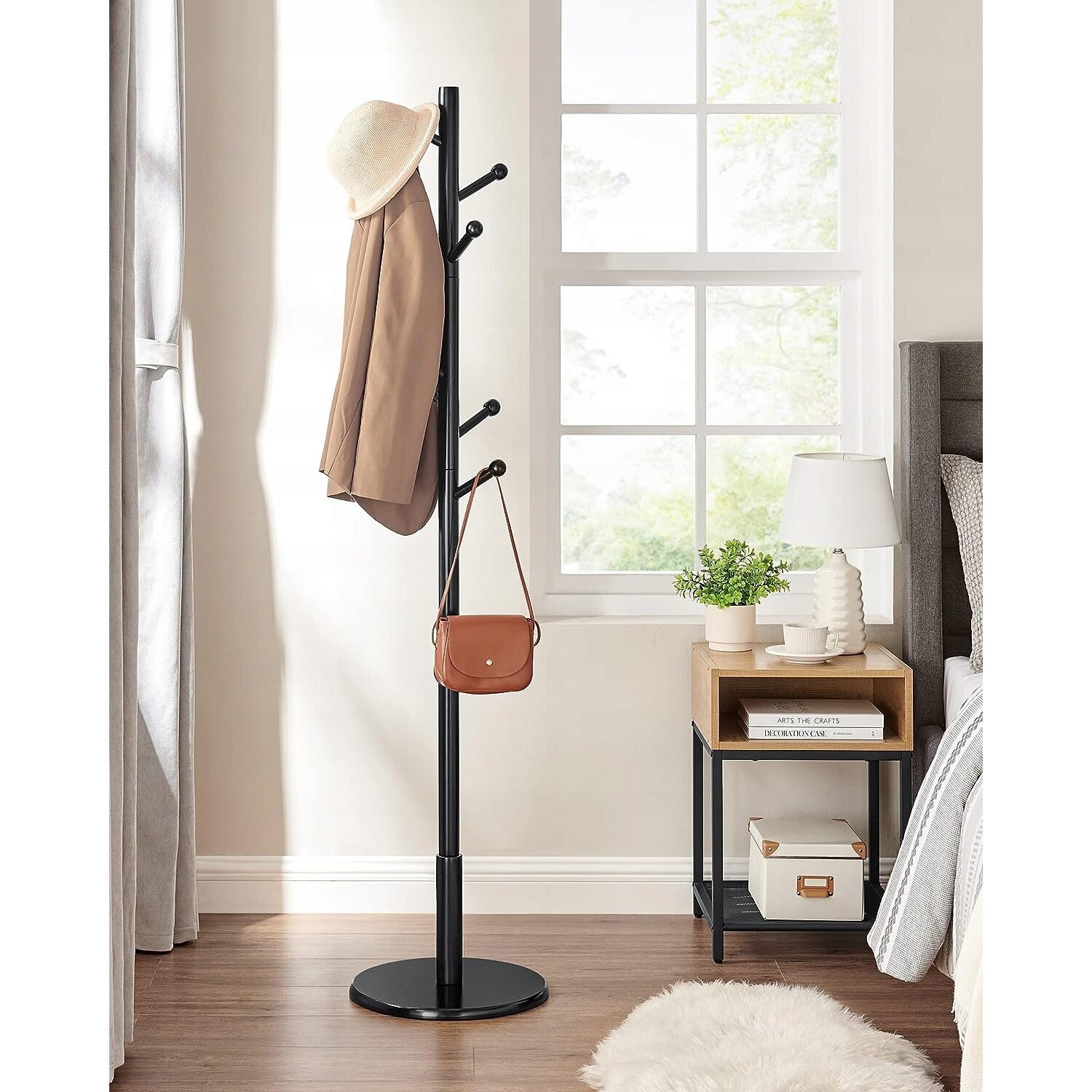 Suport Pentru Haine, In Picioare, 170 Cm, Pentru Hol, Negru - eMAG.ro