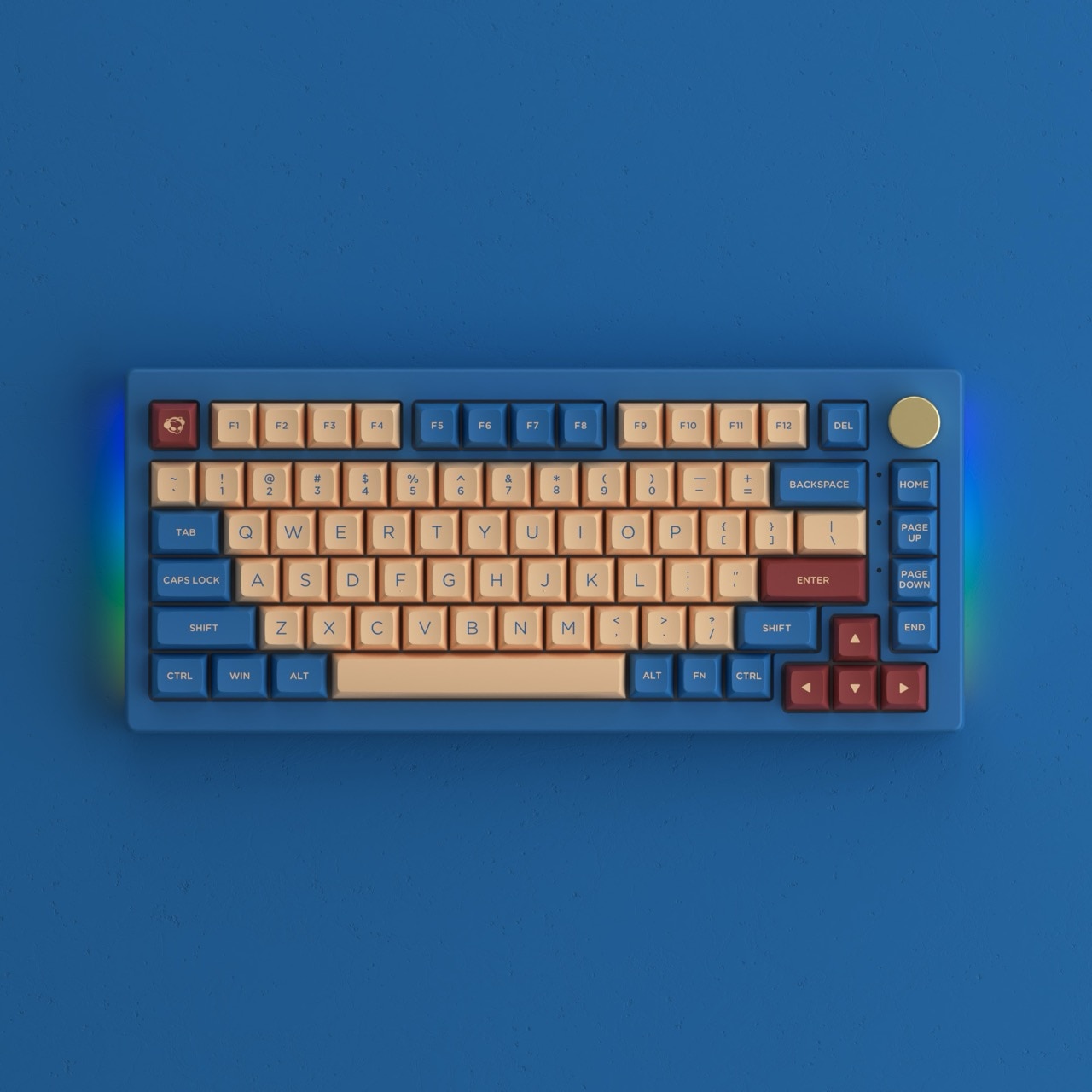 Kit taste gaming Akko Palace Keycaps Set PBT OSA, set complet 187 taste ...