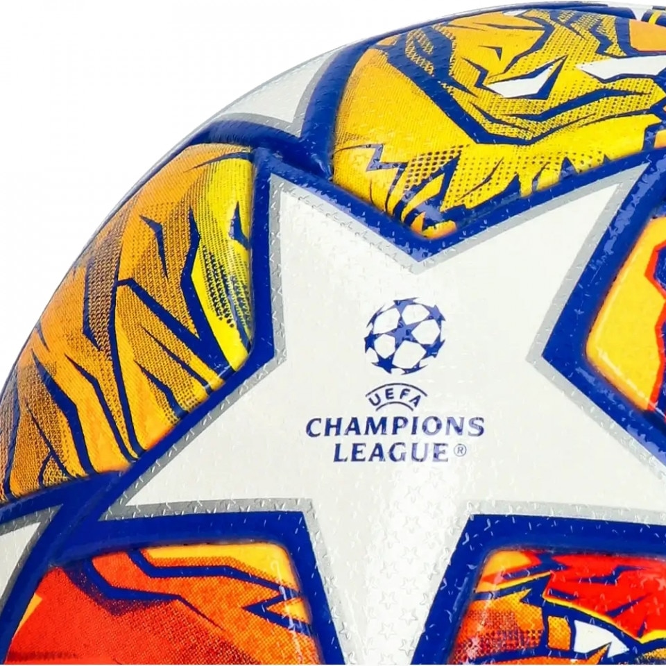 Minge fotbal Adidas Finale 24 UCL Pro - oficiala de joc, alb/rosu ...