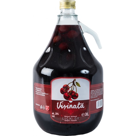 Visinata traditionala cu visine intregi, 25%, 3 L, Diva - eMAG.ro
