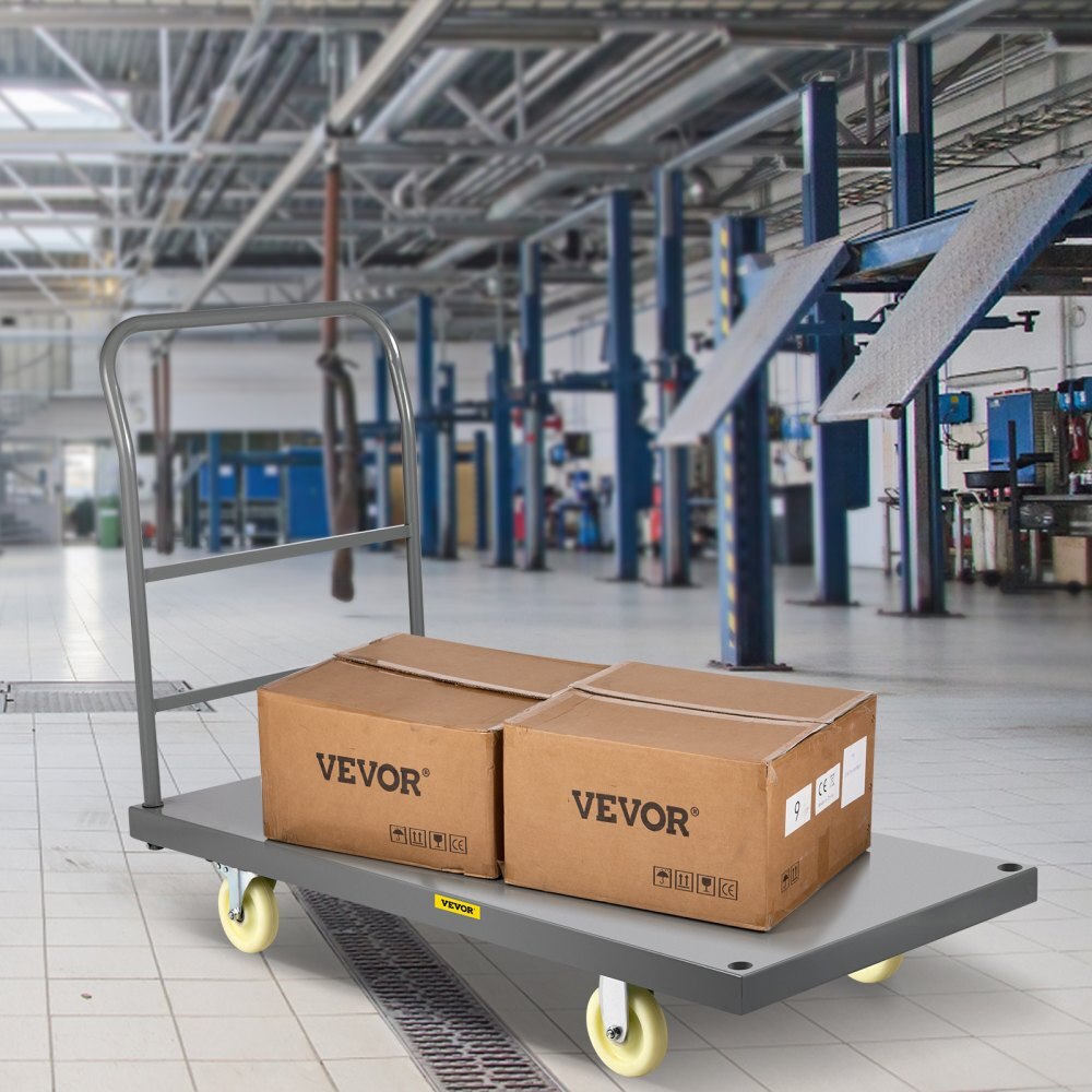 Carucior Platforma pentru Transport Marfa, Pliabil, Capacitate 2000 Kg ...