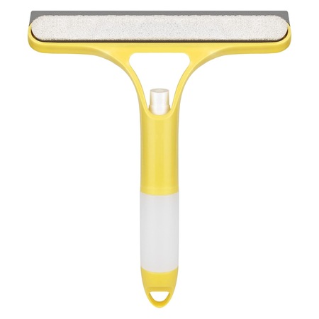 Stergator geam, Plastic/Silicon, Galben - eMAG.ro