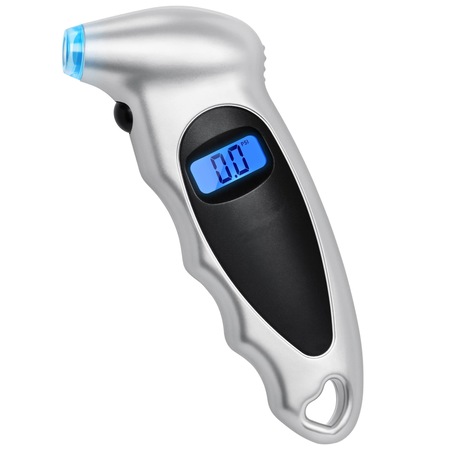 Manometru digital pentru verificare presiune roti, 0-150 PSI, 4 unitati ...