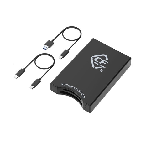 Cititor de carduri CFexpress tip B, slot dublu 10 Gbps USB 3.2 Gen2 SD ...