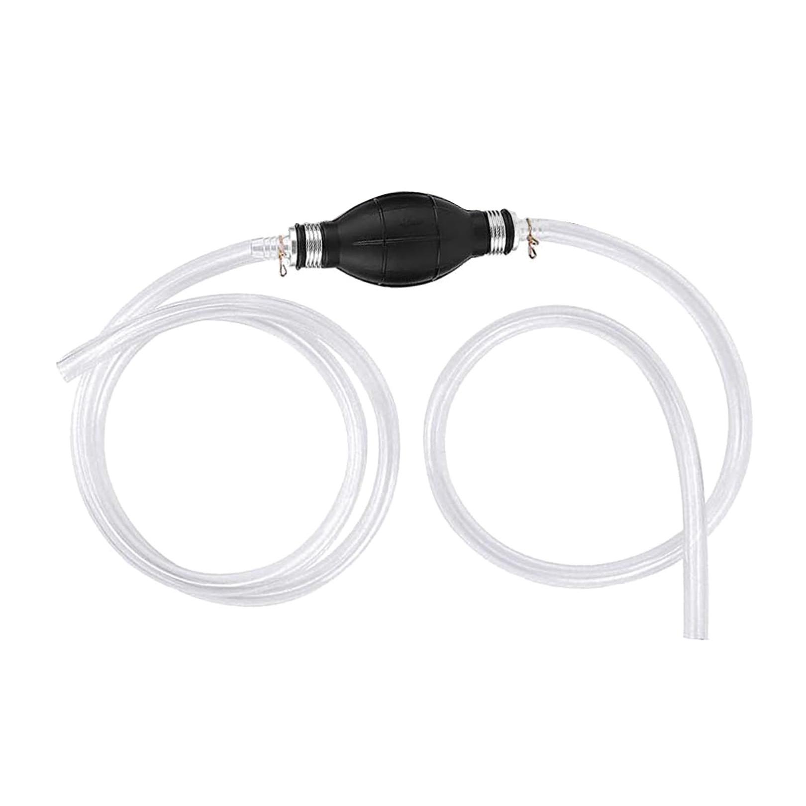 Pompa pentru transfer lichide, PVC, 14.5x4.3cm, Negru/Transparent - eMAG.ro