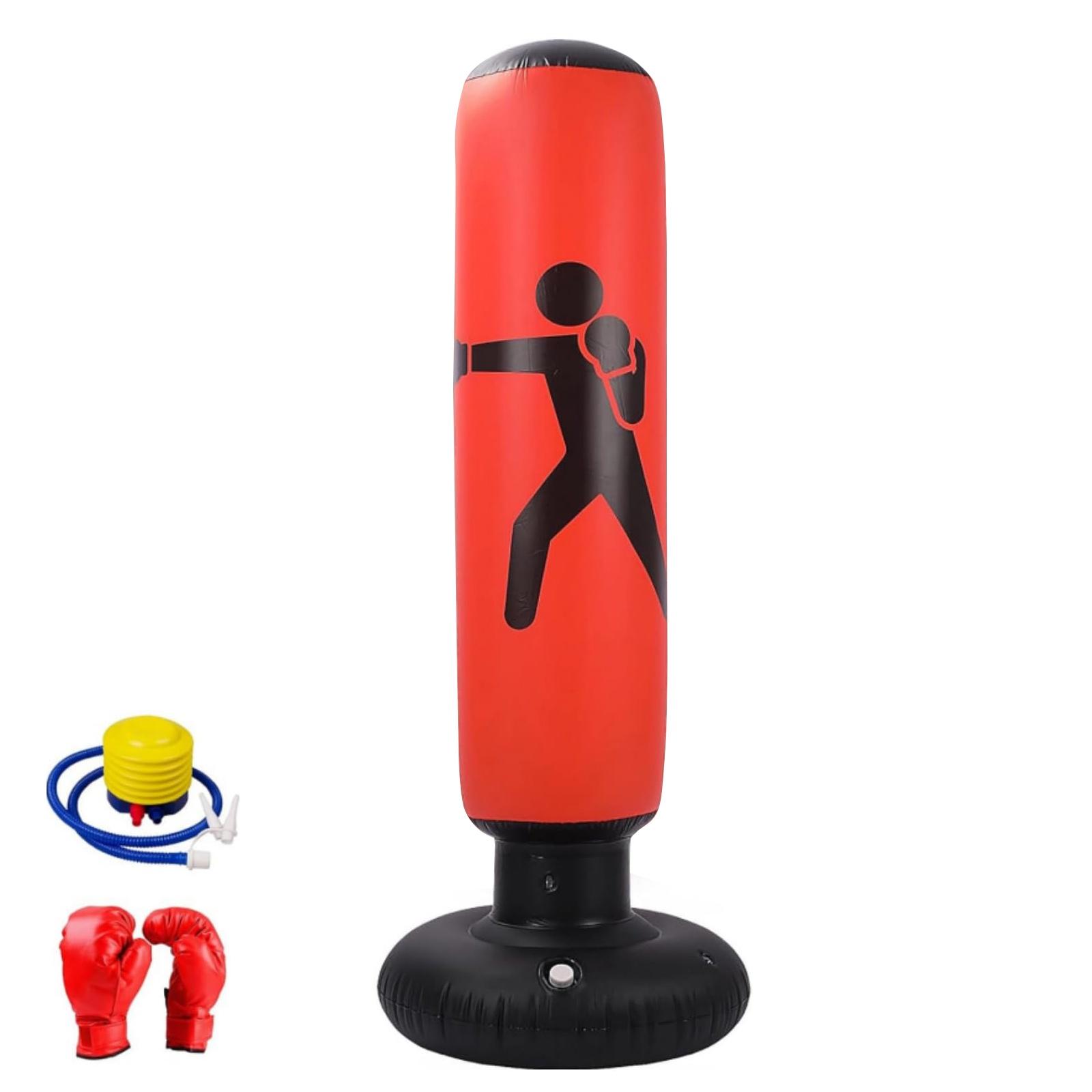 Sac de box gonflabil pentru copii, Vinil, 160cm, Multicolor - eMAG.ro