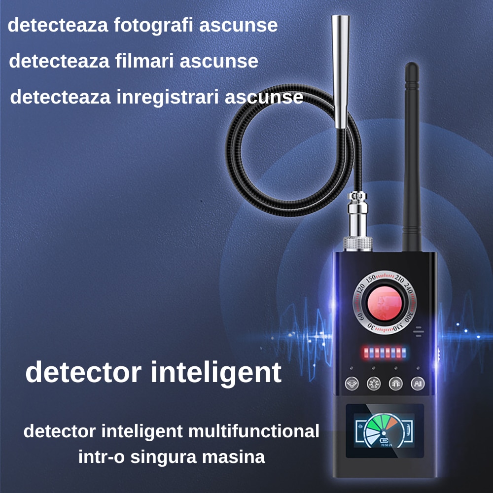 Detector aparate si dispozitive de spionaj multifunctional, model K66 ...