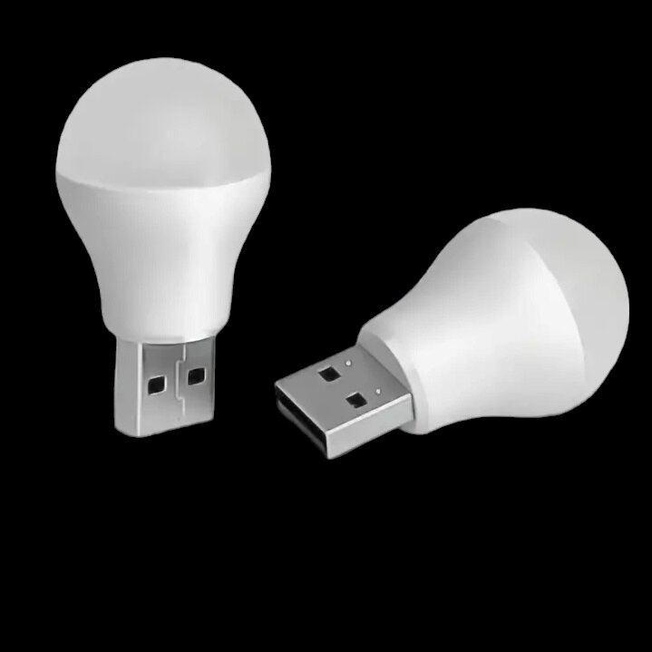 Set 2 becuri led cu conectare usb pentru lumina de veghe - eMAG.ro