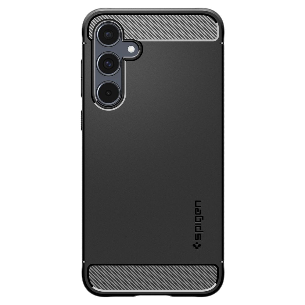 Carcasa Spigen Rugged Armor compatibila cu Samsung Galaxy A55 5G Matte Black - eMAG.ro
