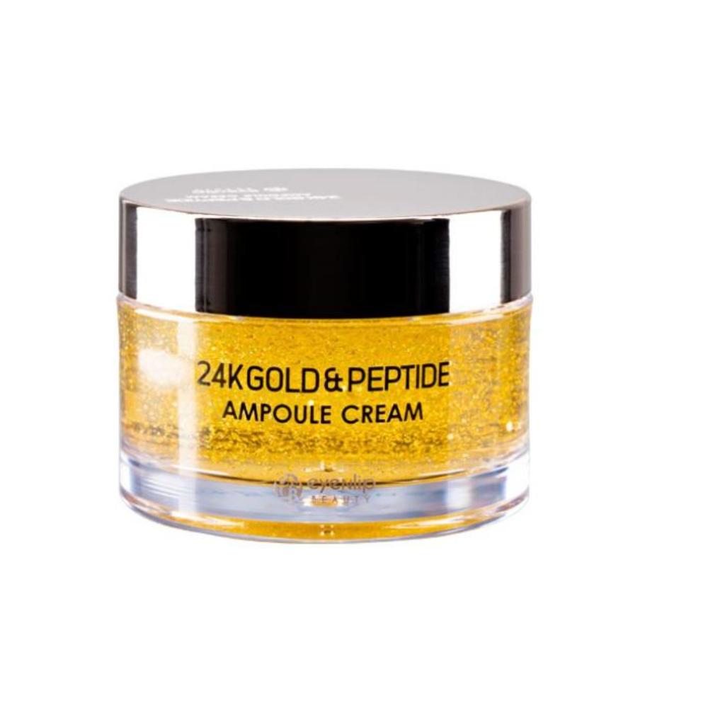 Crema de fata 24K Gold & Peptide Ampoule Cream Eyenlip 50g - eMAG.ro