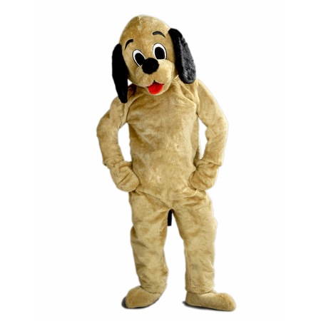 Mascota catel maro, din plus gros de calitate, marime universala - eMAG.ro