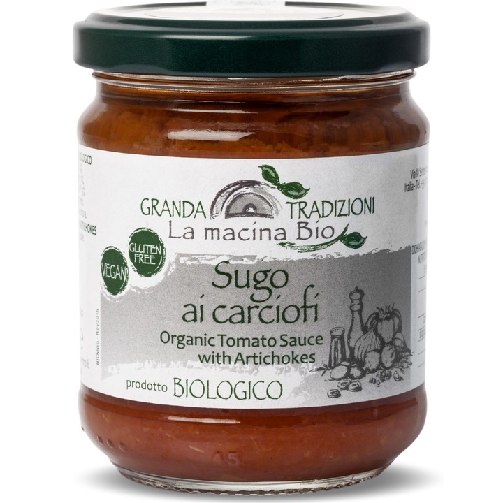 Sos BIO din rosii si anghinare La Macina Bio 180g - eMAG.ro