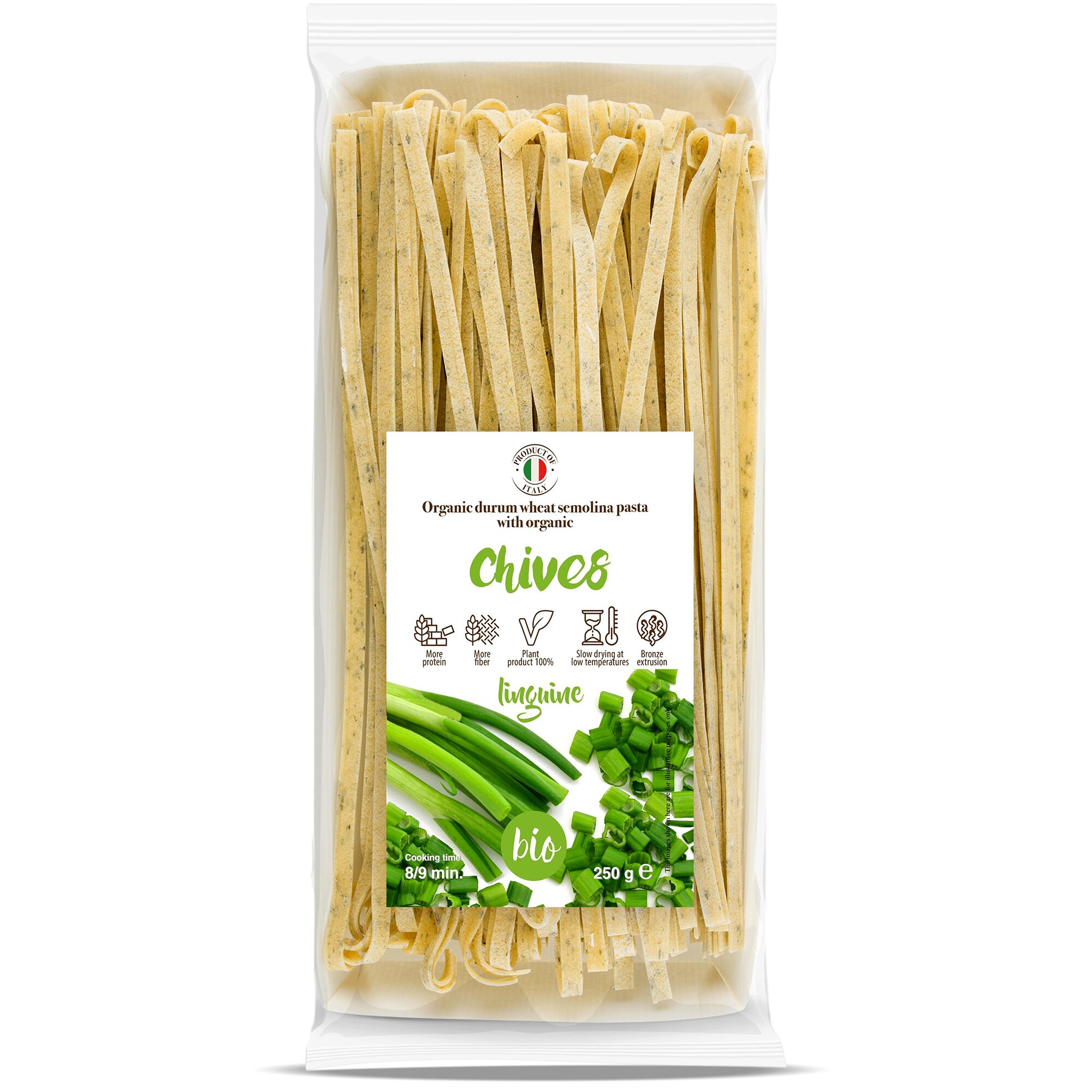 Paste linguine BIO din grau dur si arpagic Tradizioni Padane 250g - eMAG.ro