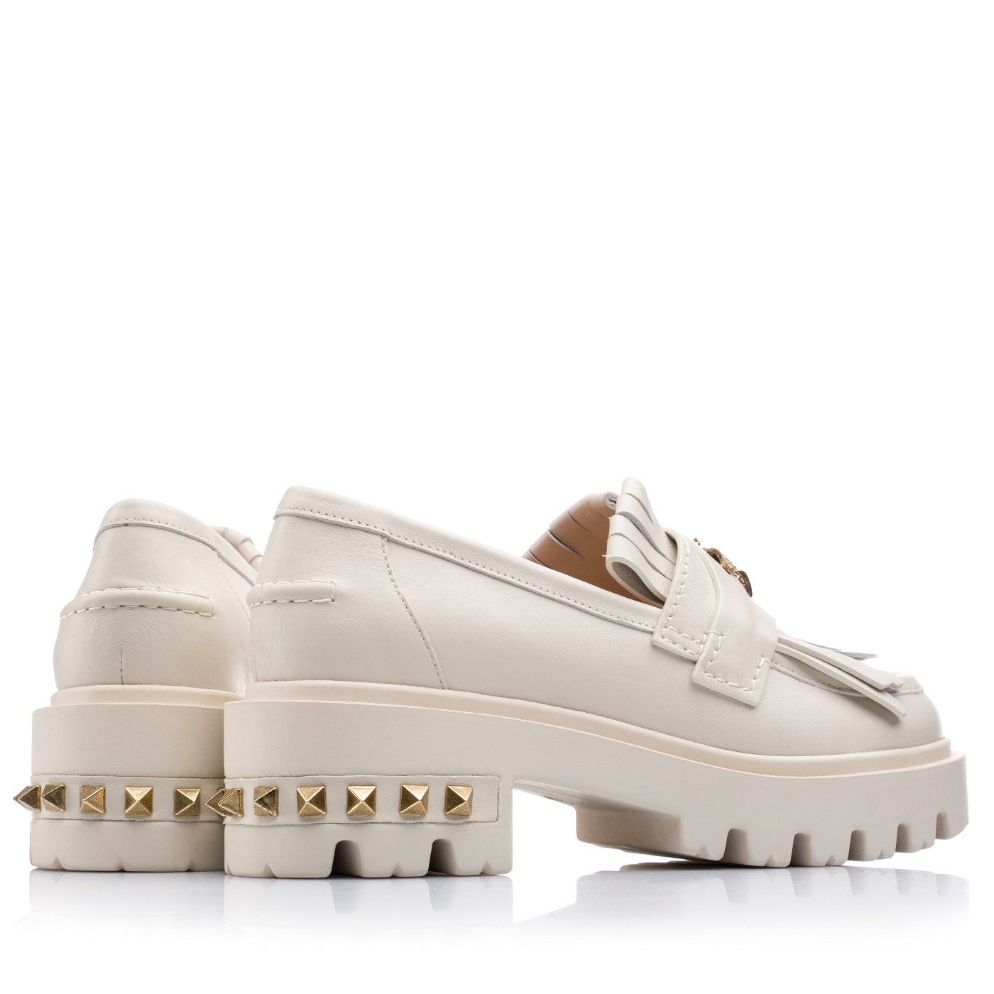Pantofi dama, Musette, BEE 883, Piele naturala, Ivoire, 40 EU - eMAG.ro