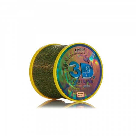 Fir monofilament INVISI LINE 3D, 1200m, 0.40 mm - eMAG.ro