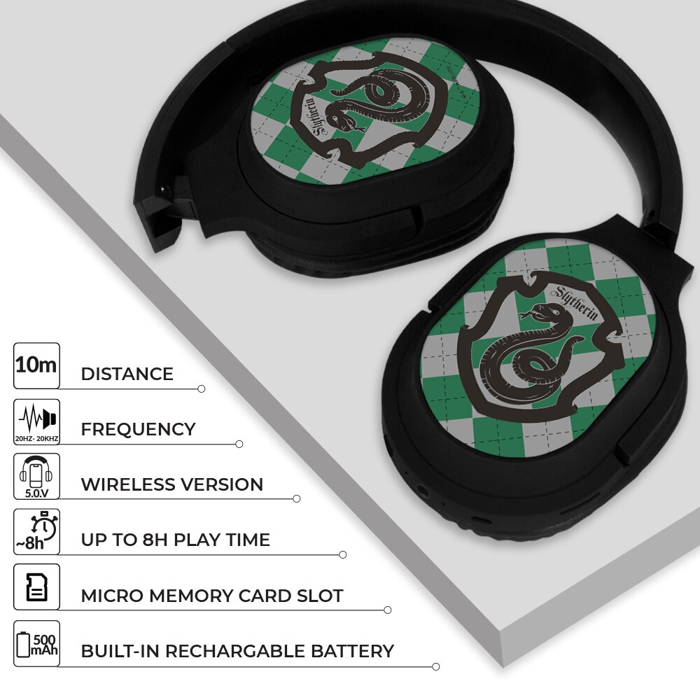 Casti fara fir, Harry Potter Model 002 Gri - eMAG.ro