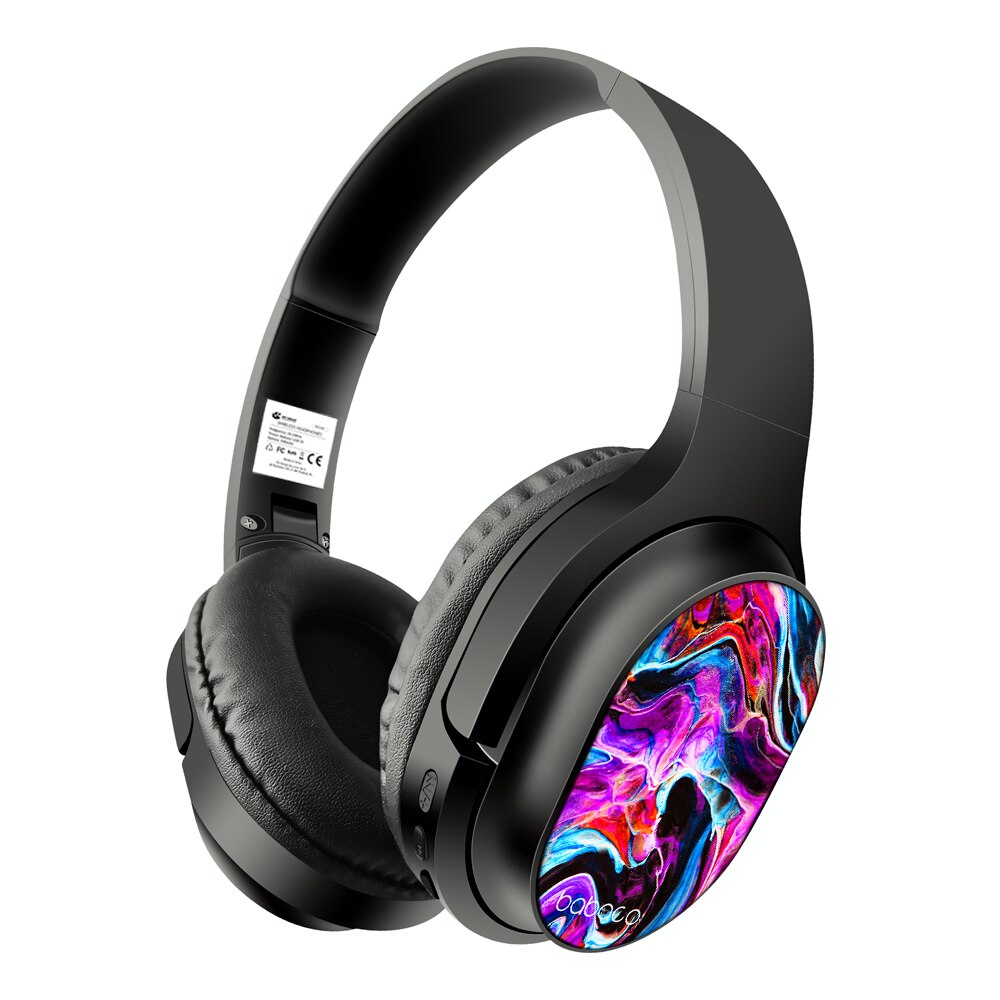 Casti fara fir, Model Abstract 026 Multicolor - eMAG.ro