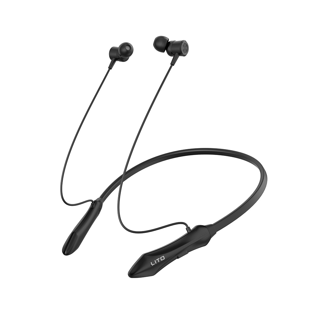 Casti Wireless pentru sport, cu microfon, conectivitate Bluetooth 5.3 ...
