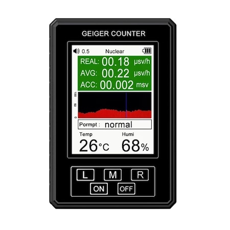 Contor, Jiafen, BR-9B XR1 Pro Geiger Mueller, Sensibilitate ridicata 80 ...