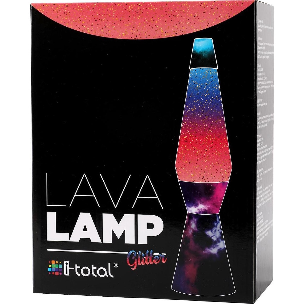 Лава лампа iTotal Blue Pink Crystal - eMAG.bg