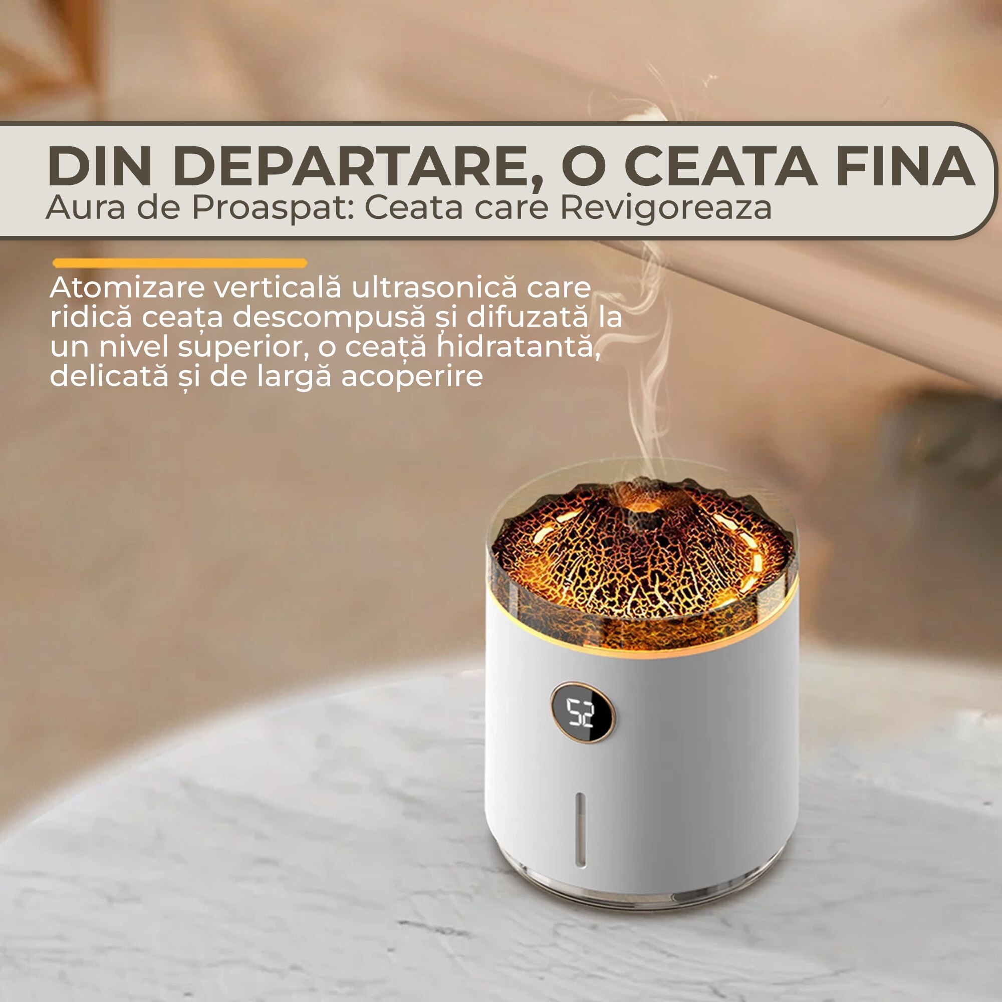 Timebox, Illóolaj diffúzor, Aromatherapy Vulcan típusú, Űrtartalom ...