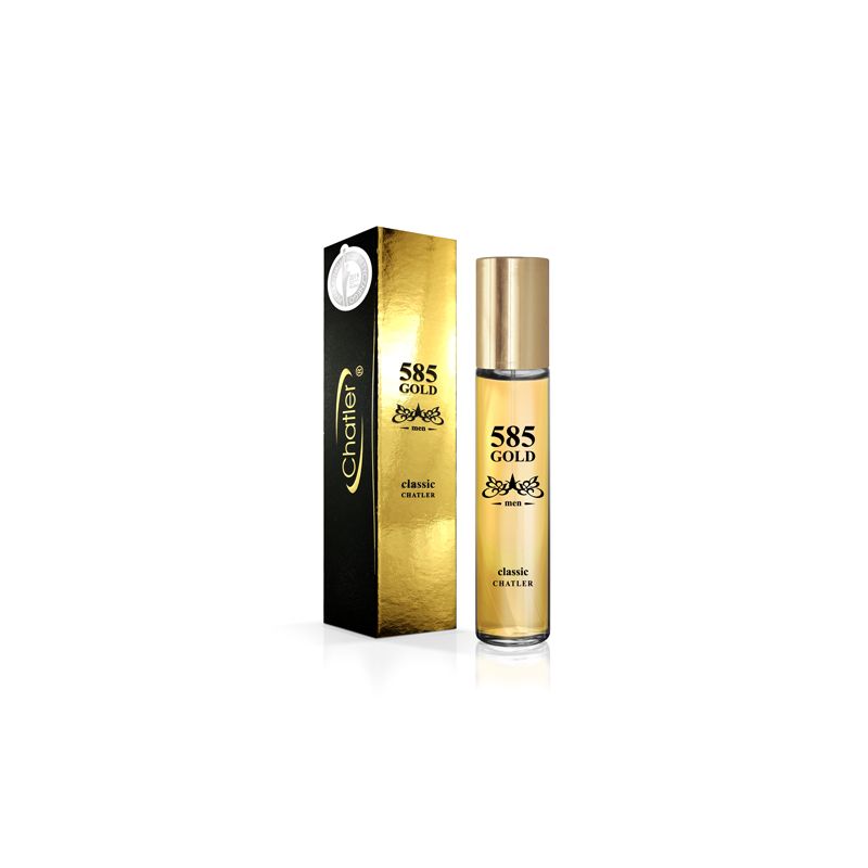 Apa de parfum, Chatler, 585 Gold For Men Classic Vap Natural Spray ...