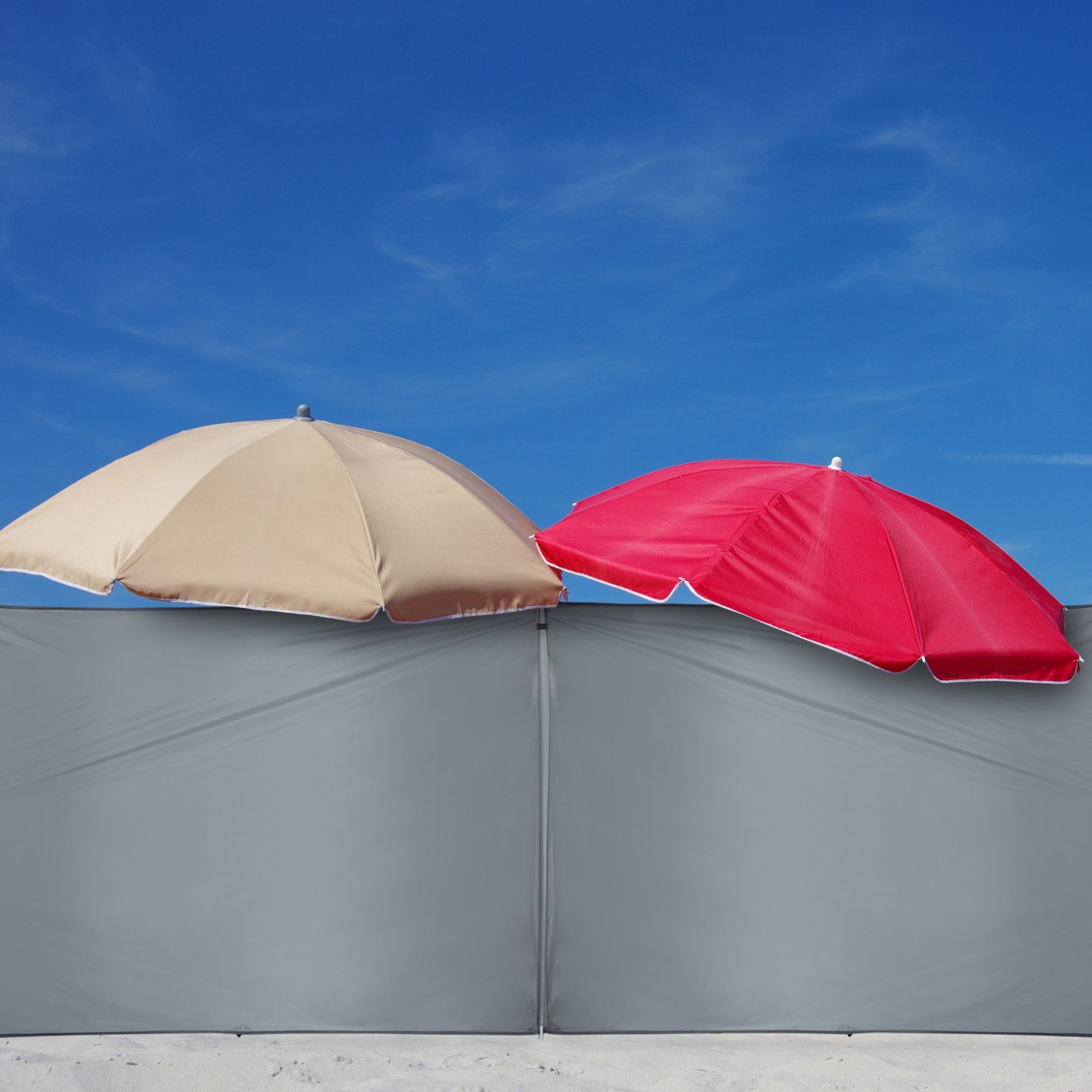 Paravan exterior, protectie impotriva vantului si intimitate, tije si ...