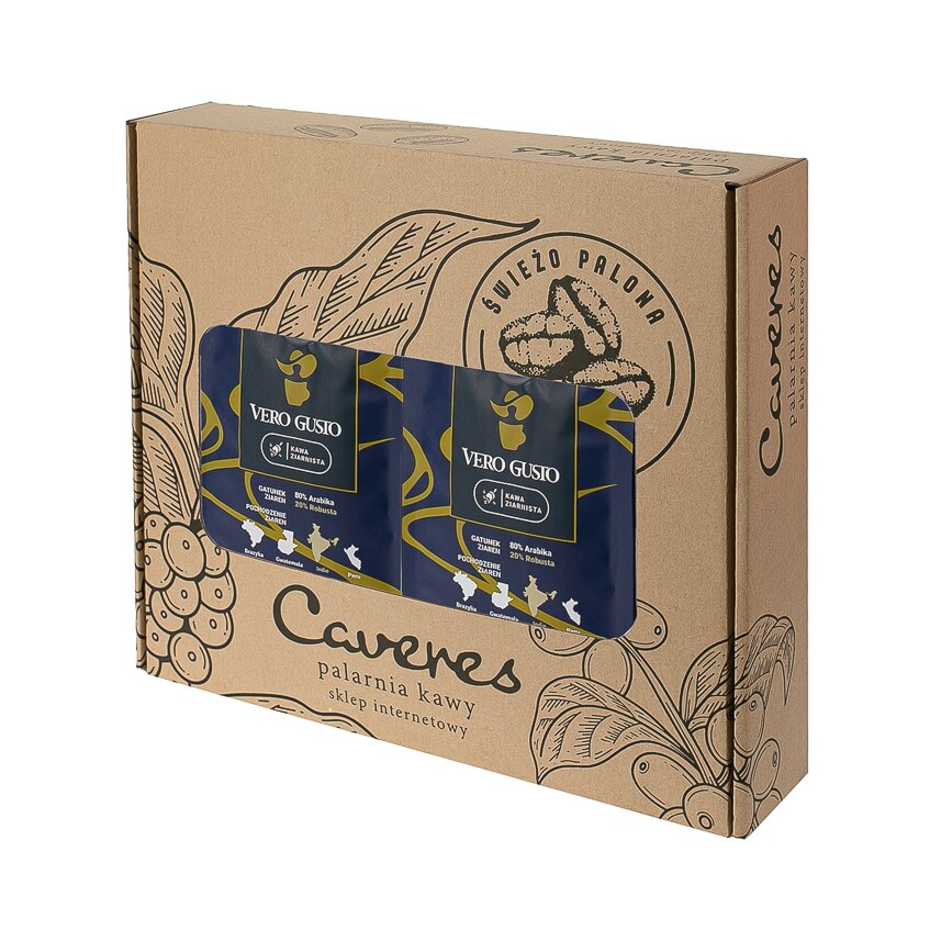 Set de 2 cafele: Vero Gusto, macinata 2x250g - eMAG.ro