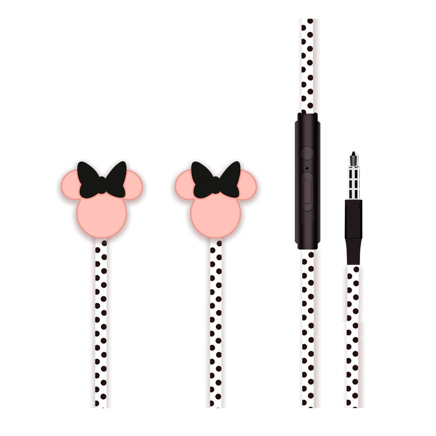 Casti intraauriculare mufa jack de 3, 5 mm model Minnie Matt Head 3D ...