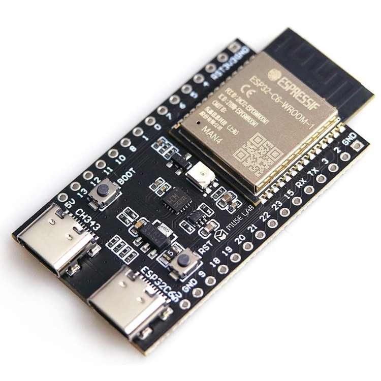 Esp32 C6 нано платка за разработчици Zigbee Thread Wifi 6 Ble 5 0