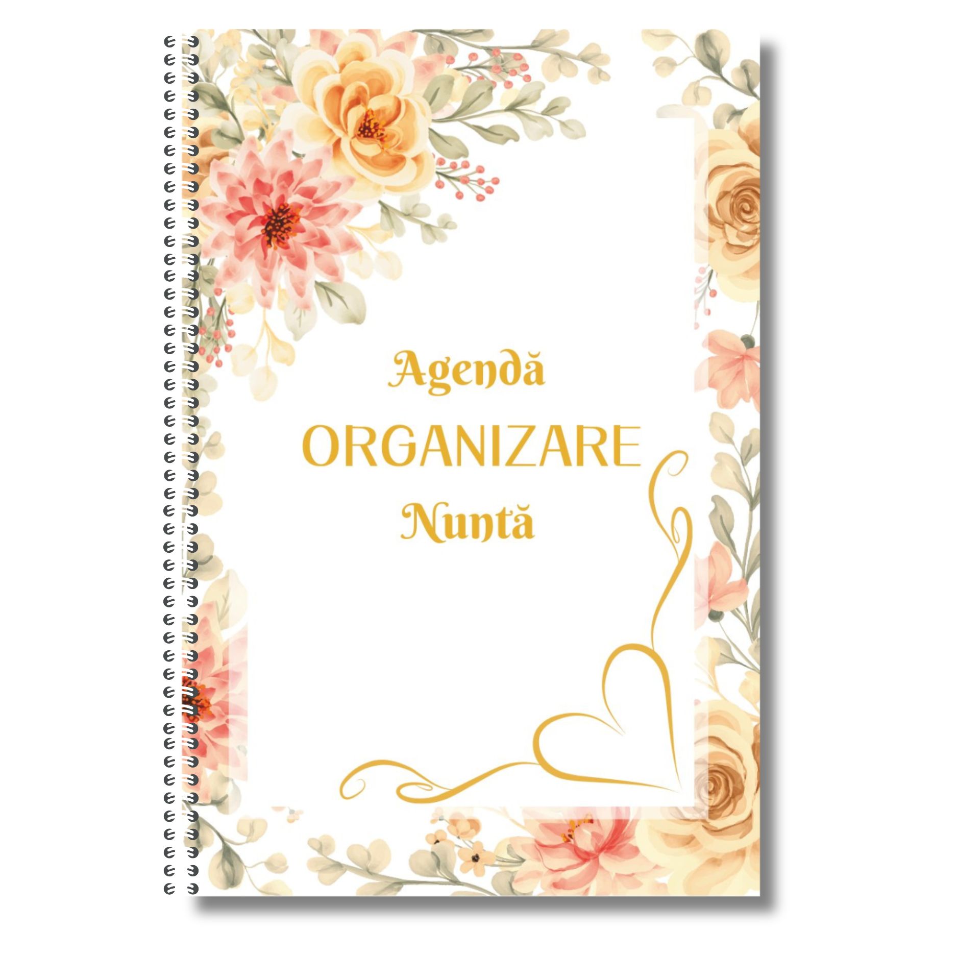 Agenda Organizare Nunta, Wedding Planner, My Stars Books, 109 Pagini ...