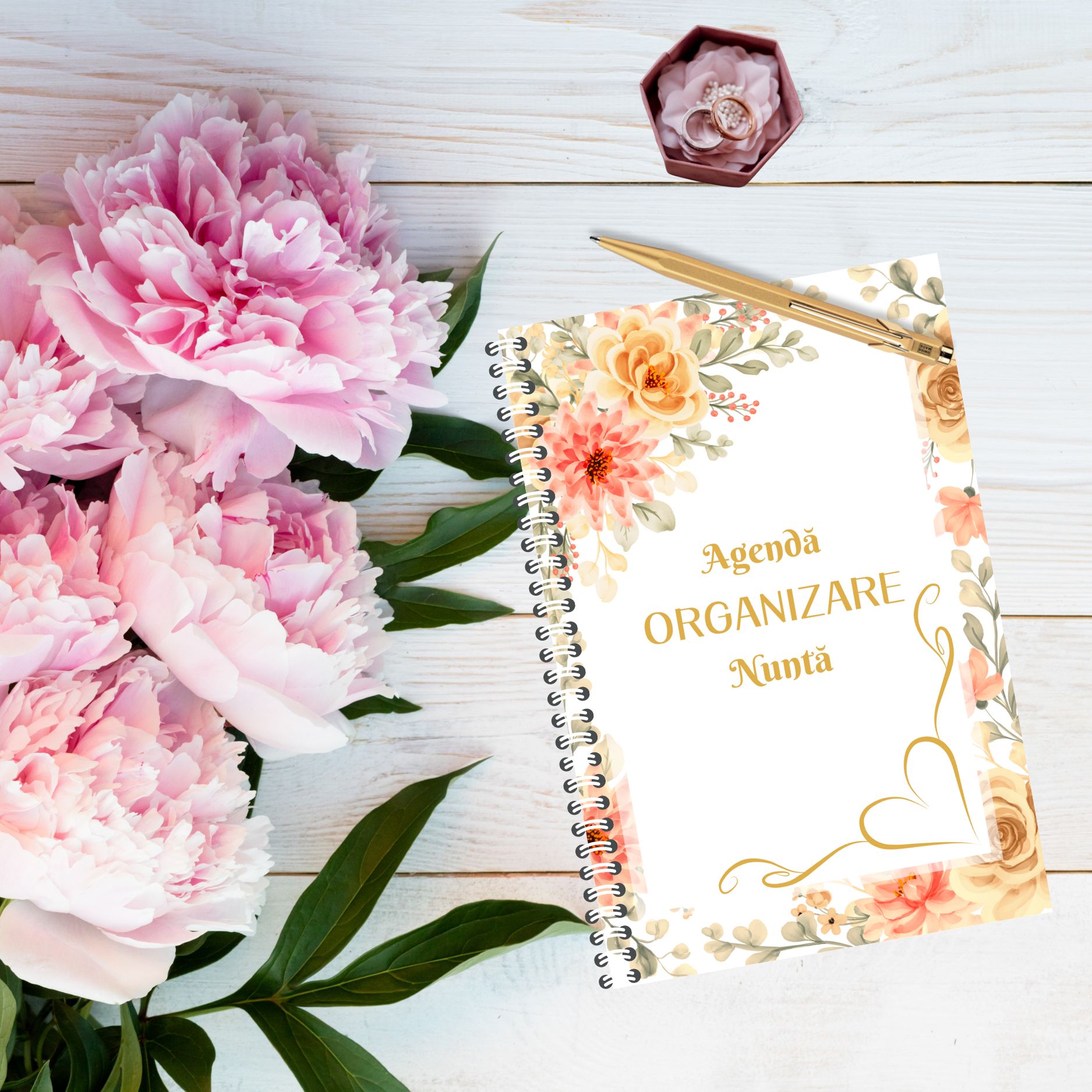 Agenda Organizare Nunta, Wedding Planner, My Stars Books, 109 Pagini ...