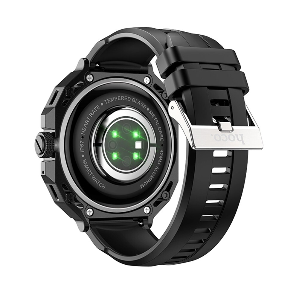 Ceas inteligent Smartwatch Sport, 2 carcase metal, conectivitate ...