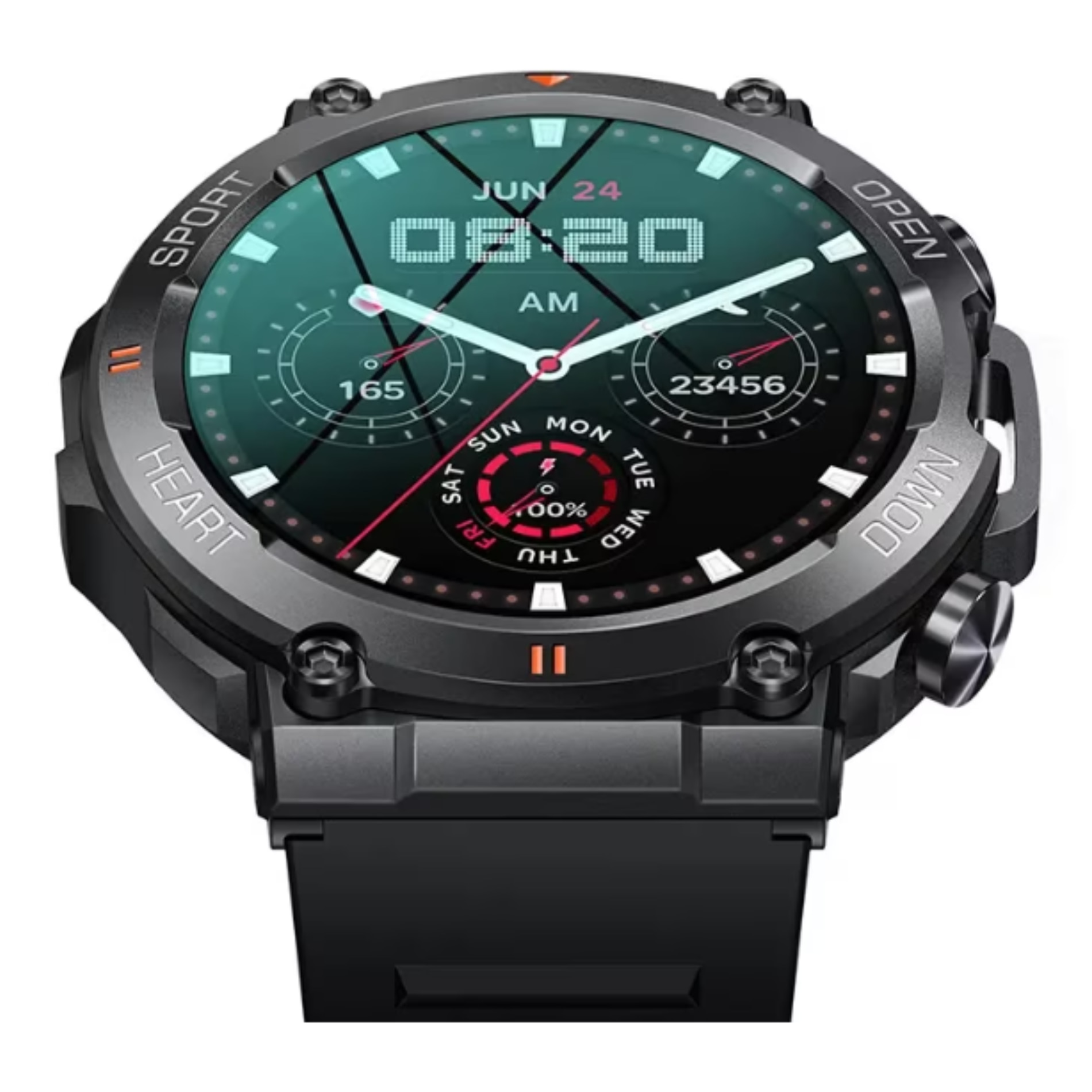 Ceas Military Smartwatch RoHS™ WATCH Apel Bluetooth, 1.39” Ultra Smooth ...