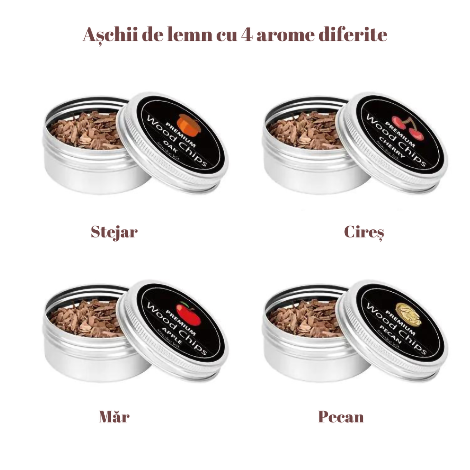 Set pentru afumare Whisky, Cocktail, Coniac, Vodca, Bere, Cafea ...