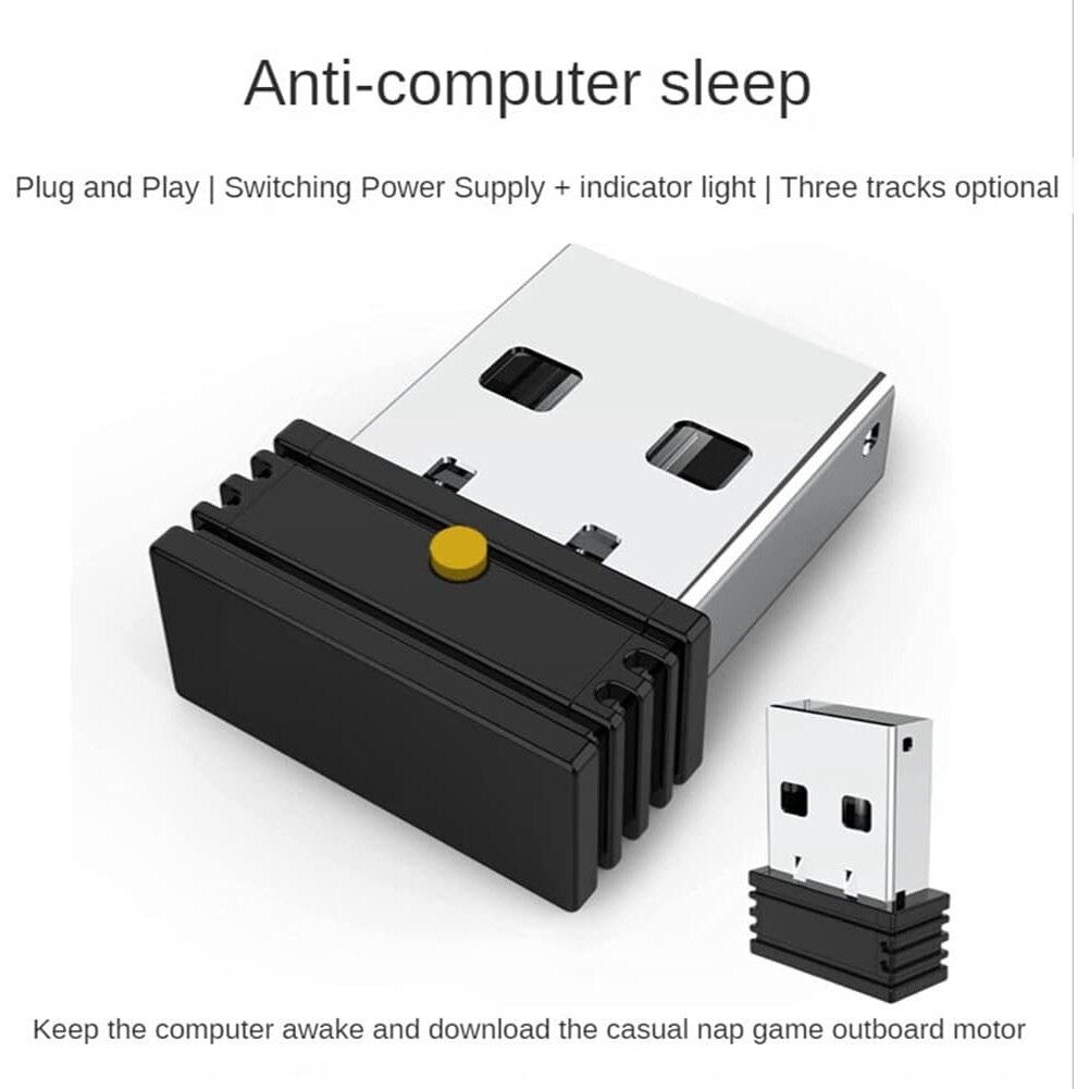 Simulator, mouse jiggler, JENUOS®, anti sleep, compatibil cu Windows si ...