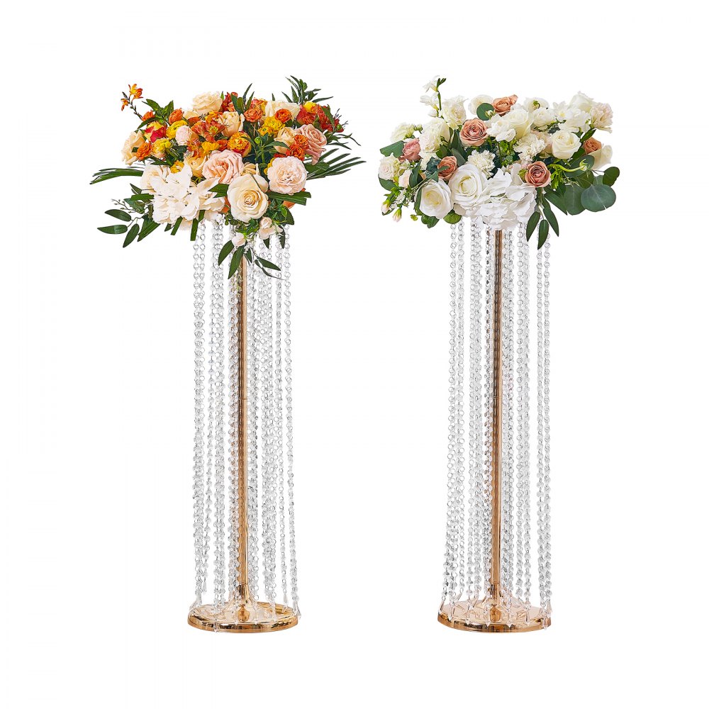 Set 2 Suporturi pentru Flori Decorative de Nunta, Design Margele de ...