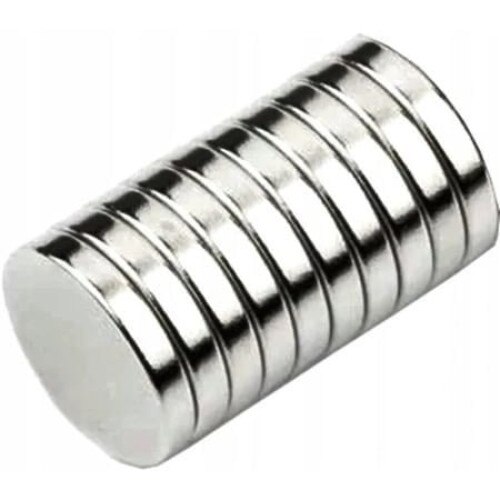 Set 10 magneti Neodim universali, diverse activitati, 10x1.5 mm ...