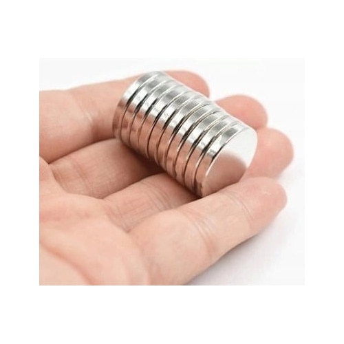Set 10 magneti Neodim universali, diverse activitati, 10x1.5 mm ...