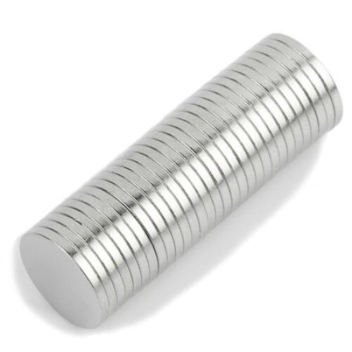 Set 10 magneti Neodim universali, diverse activitati, 8x2 mm - Rotund ...