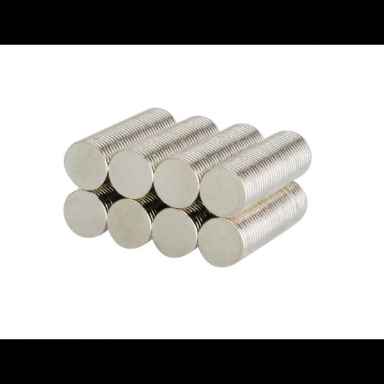 Set 10 magneti Neodim universali, diverse activitati, 10x1 mm - Rotund ...