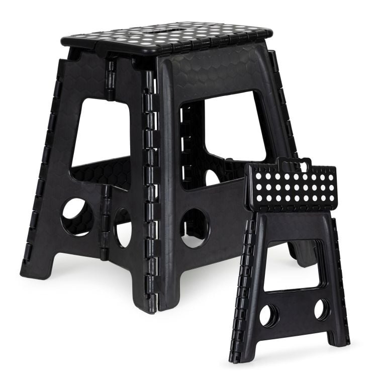 Scaun plabil, taburet din plastic rezistent, sarcina 120 kg ...