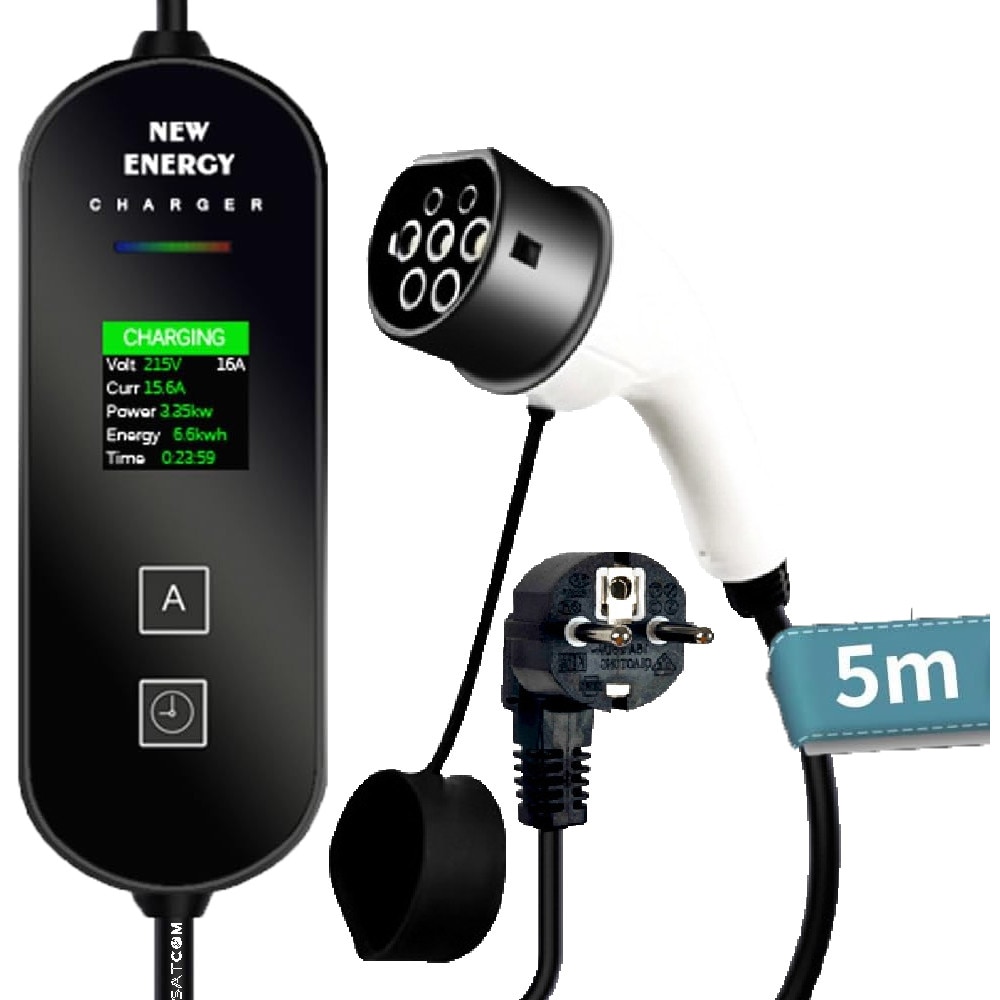 Statie de incarcare portabila pentru autovehicule electrice 8A-32A ...