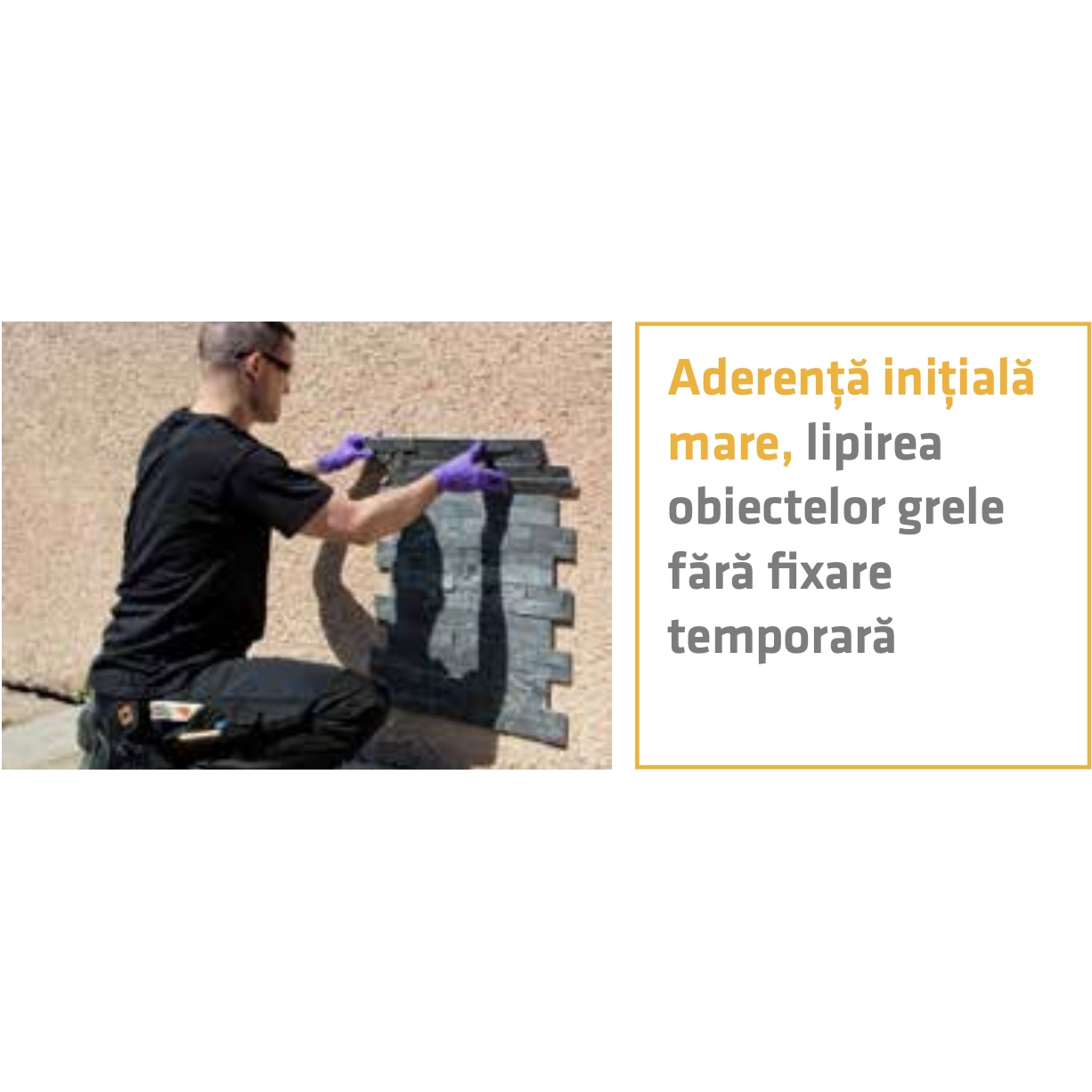 Adeziv pentru constructii Sikaflex-116 High Grab, gri, 290ml - eMAG.ro